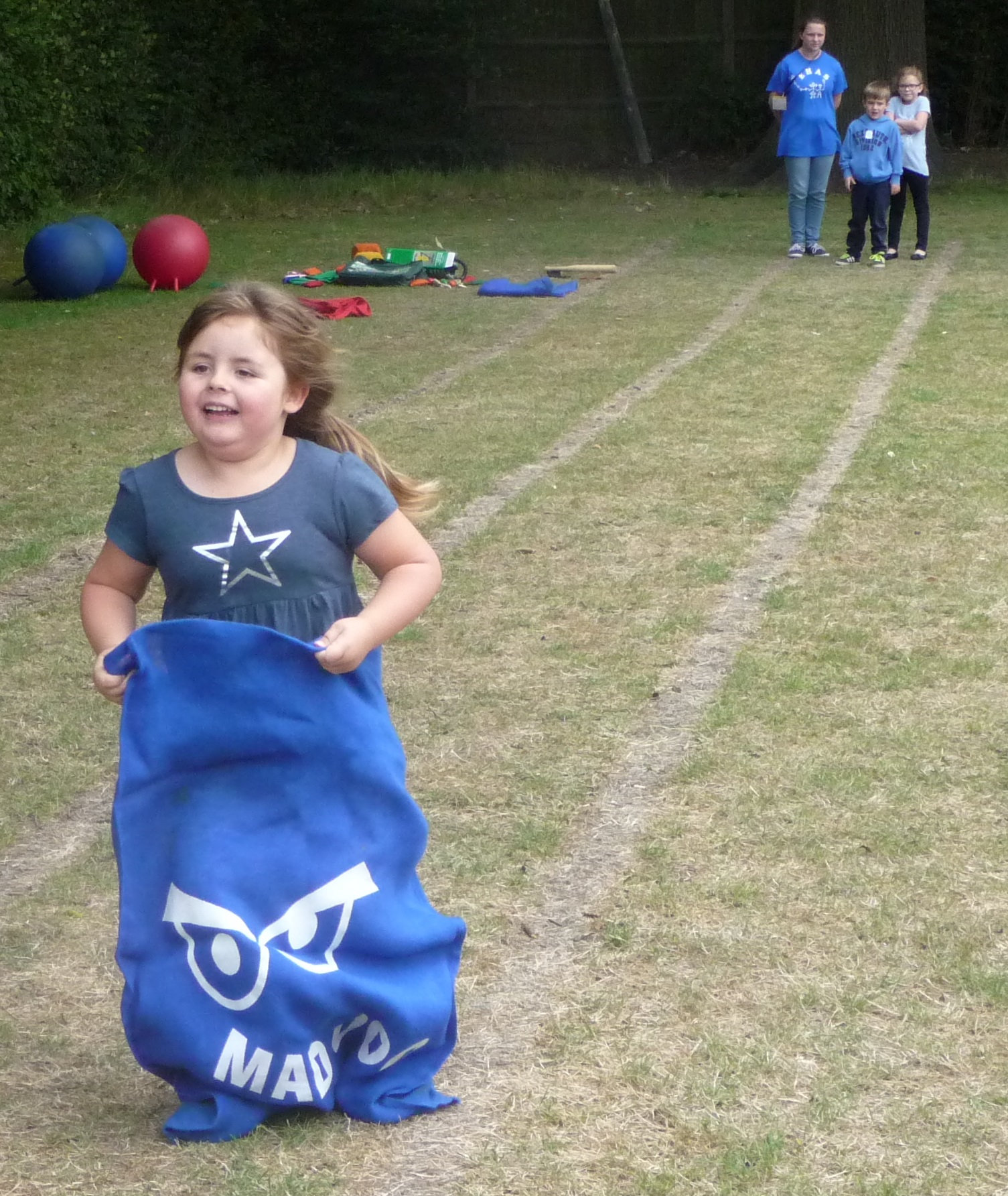Jumping in the Sack – Edenbridge Holiday Activities Scheme